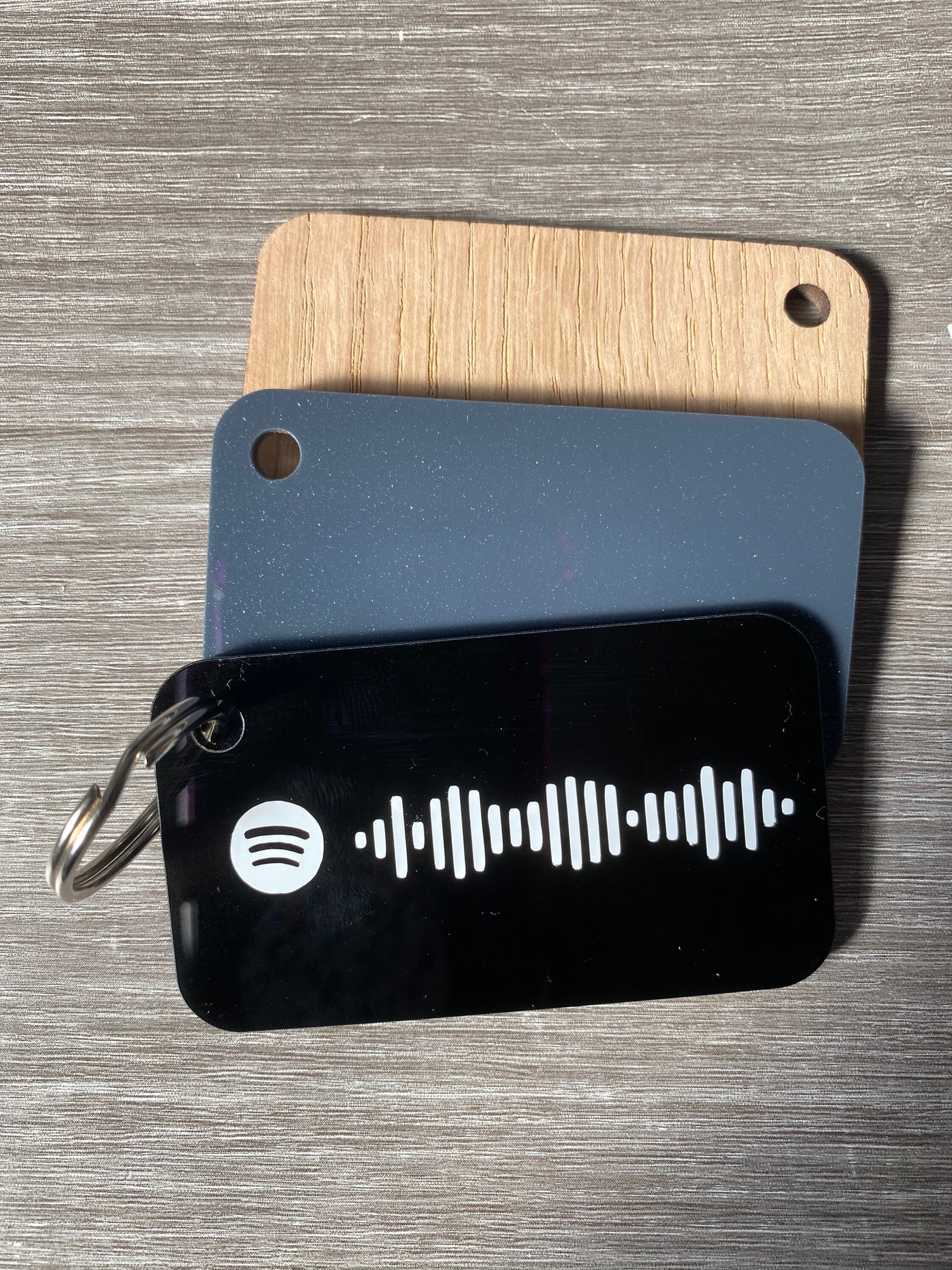 Personalised Spotify Code Keyring | Etsy