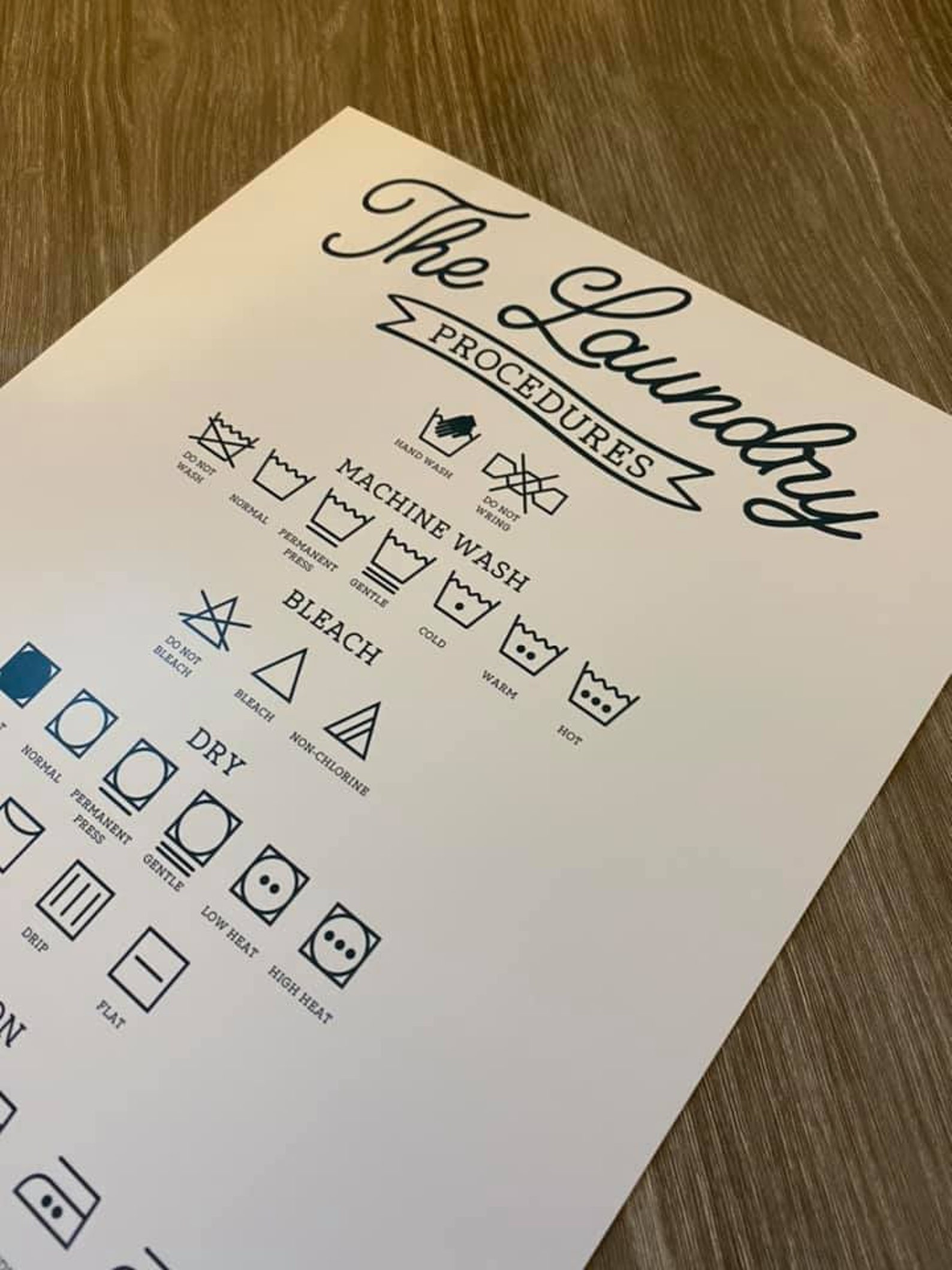 Laundry Room Print Utility Room Print Wall Art Unframed - Etsy