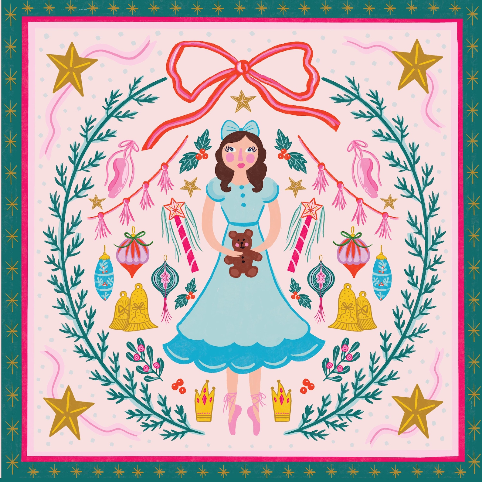 Nutcracker Clara Print - Etsy