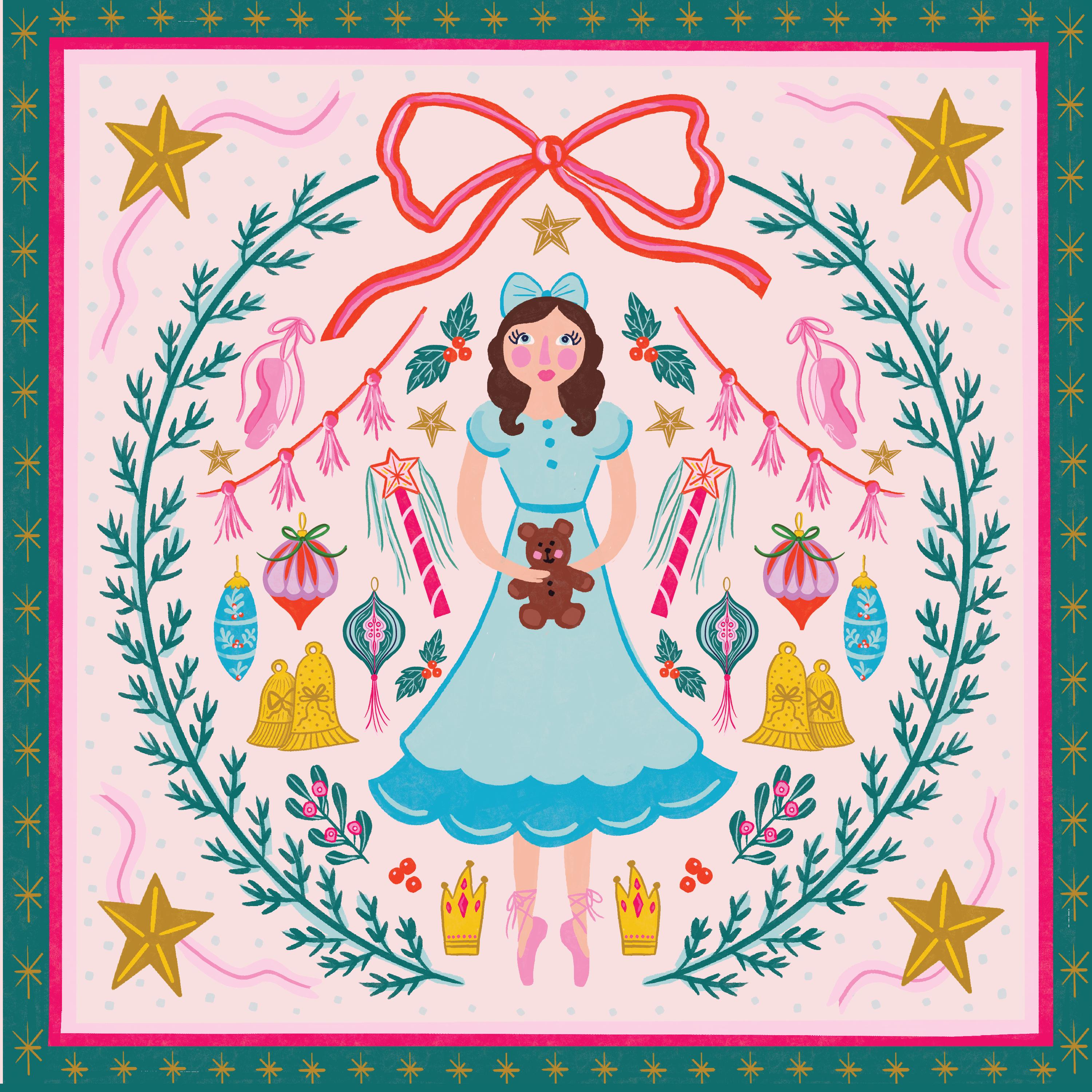 Nutcracker Clara Print - Etsy