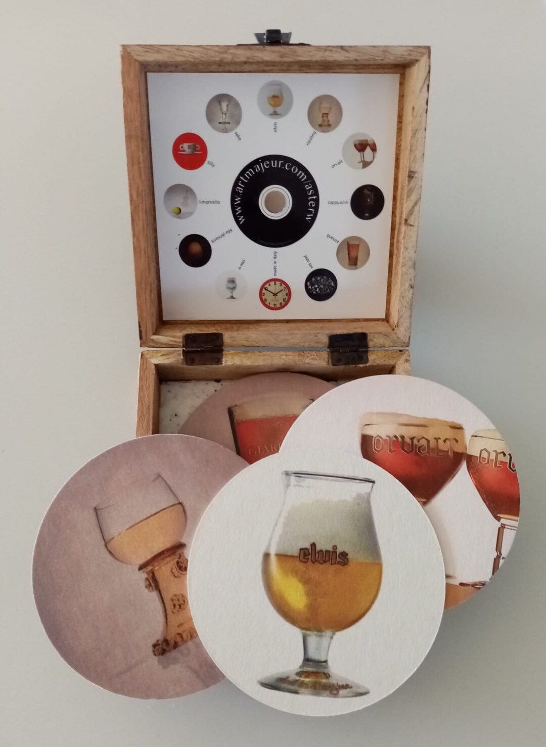 Coasters ELVIS Gift BOX CHEERIO Bottle Opener - Etsy