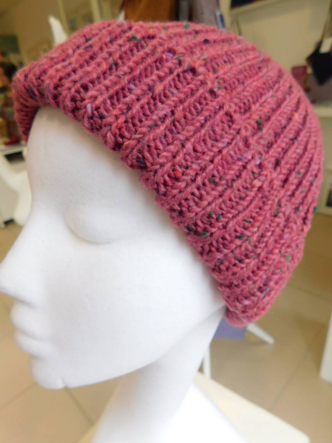 Irish Donegal Wool Beanie - Etsy