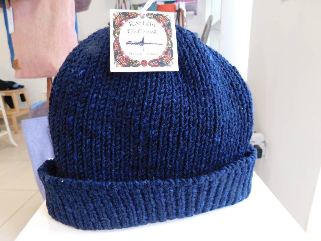 Irish Donegal Wool Beanie - Etsy