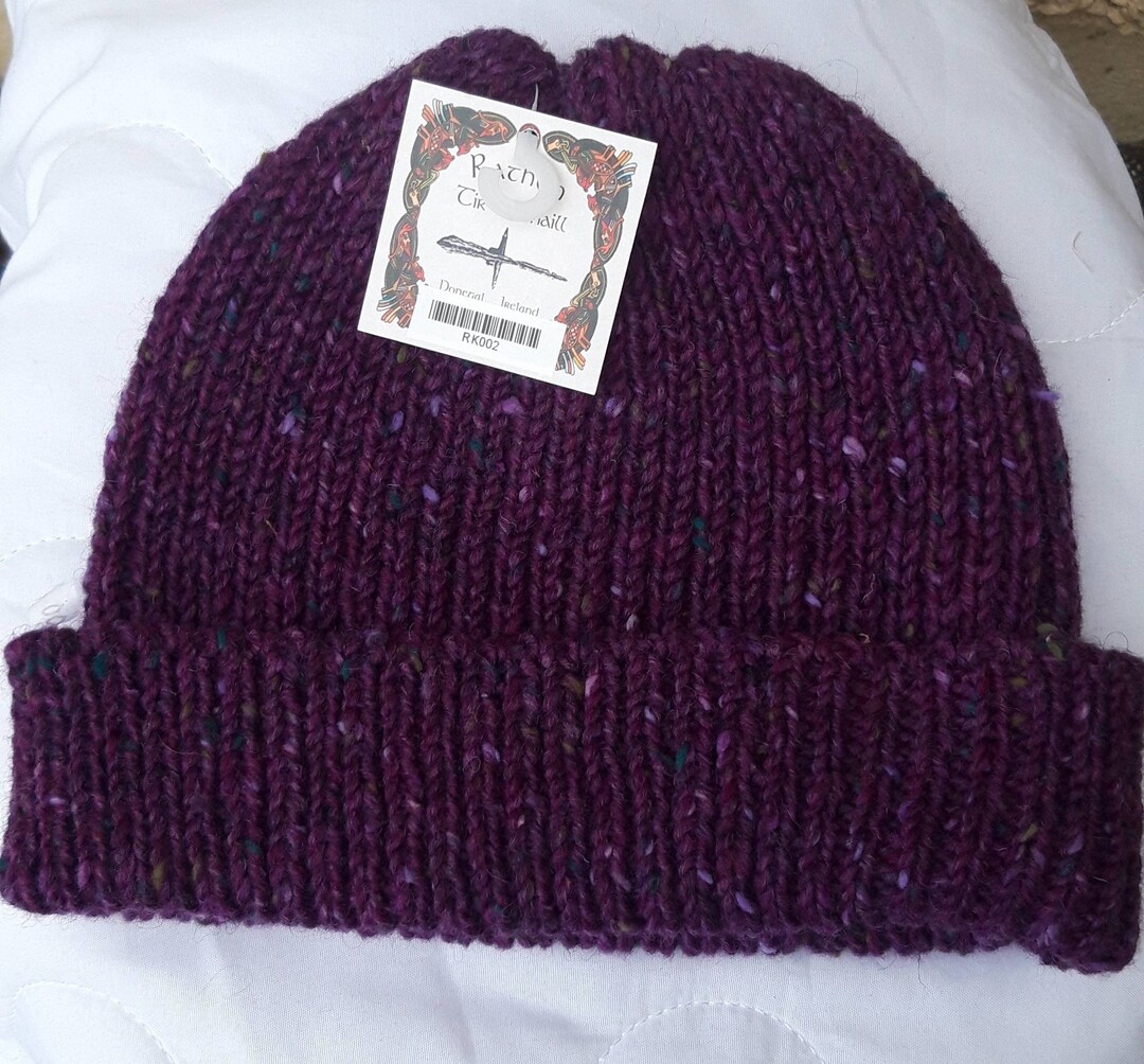 Irish Donegal Wool Hat - Etsy