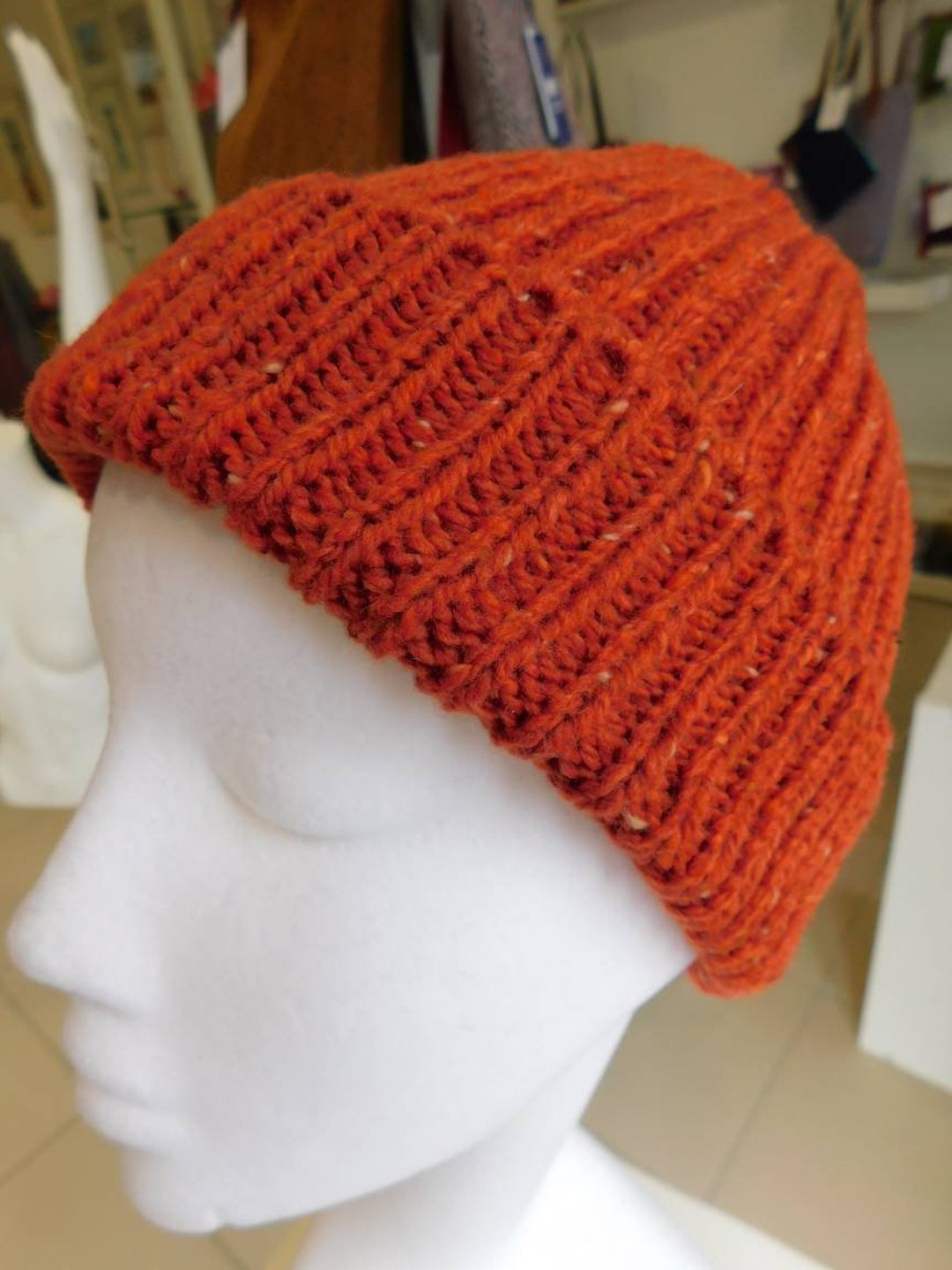 Irish Donegal Wool Beanie - Etsy