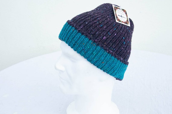 Irish Donegal wool hat | Etsy