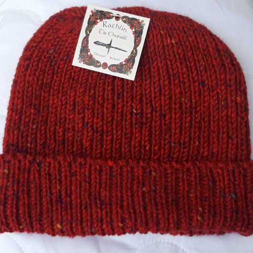 Irish Donegal Wool Beanie - Etsy
