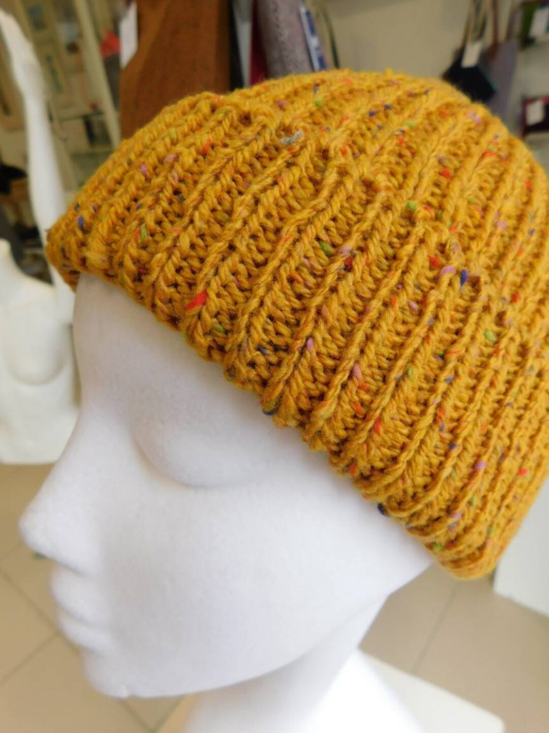 Irish Donegal Wool Beanie - Etsy