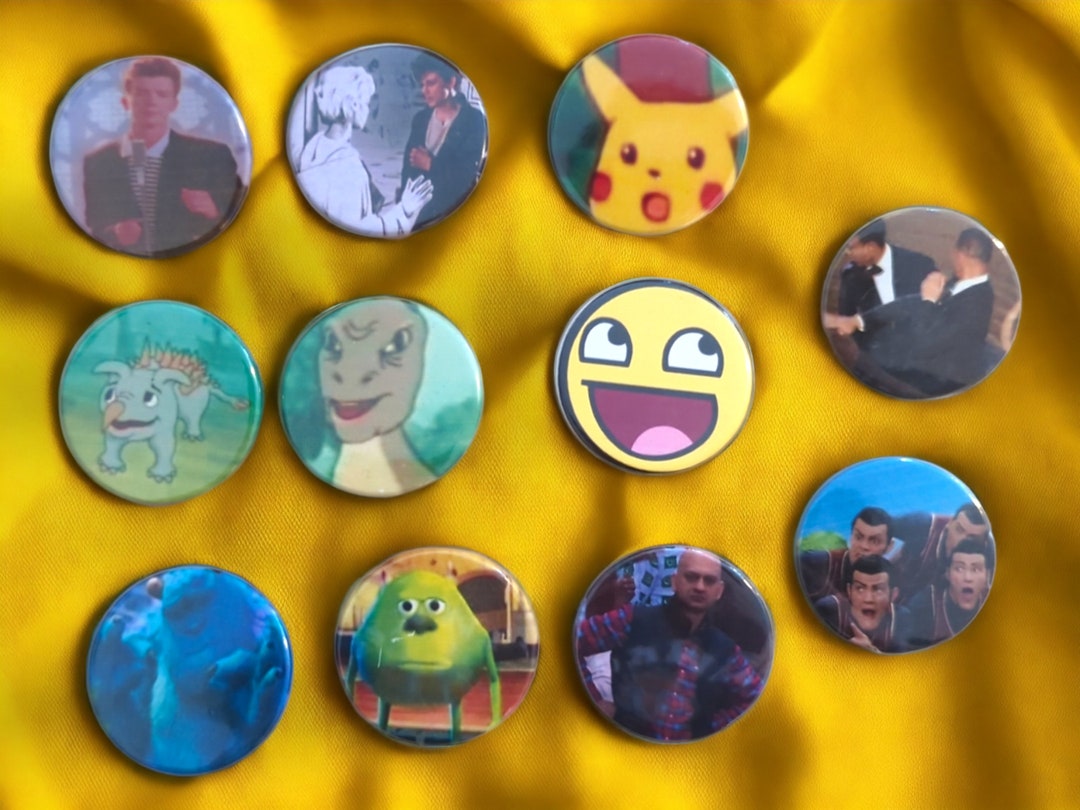 Meme Badges Single (series 1) - Etsy