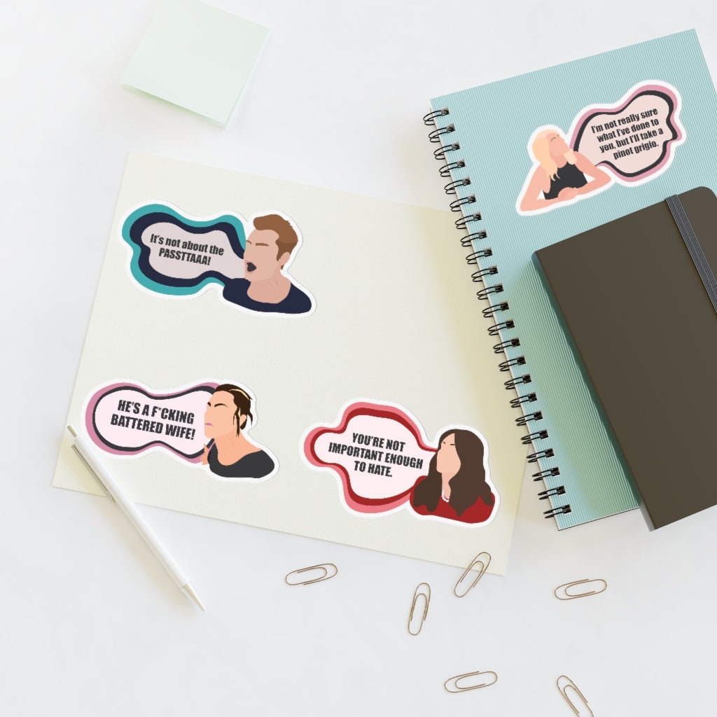 Vanderpump Rules Sticker Set Cute Sticker Pack Celebrity - Etsy