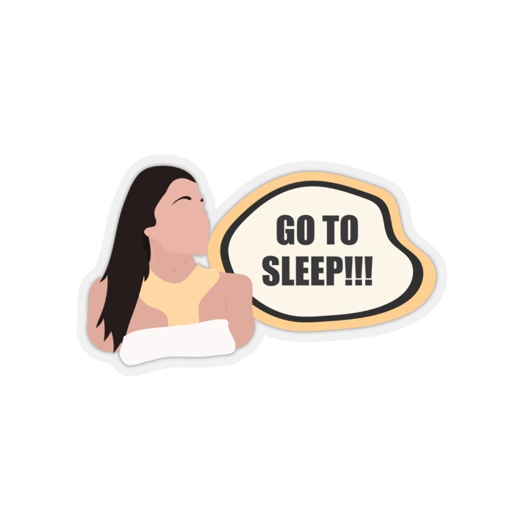 Go to Sleep Sticker / Bethenny Frankel / Real Housewives / - Etsy España