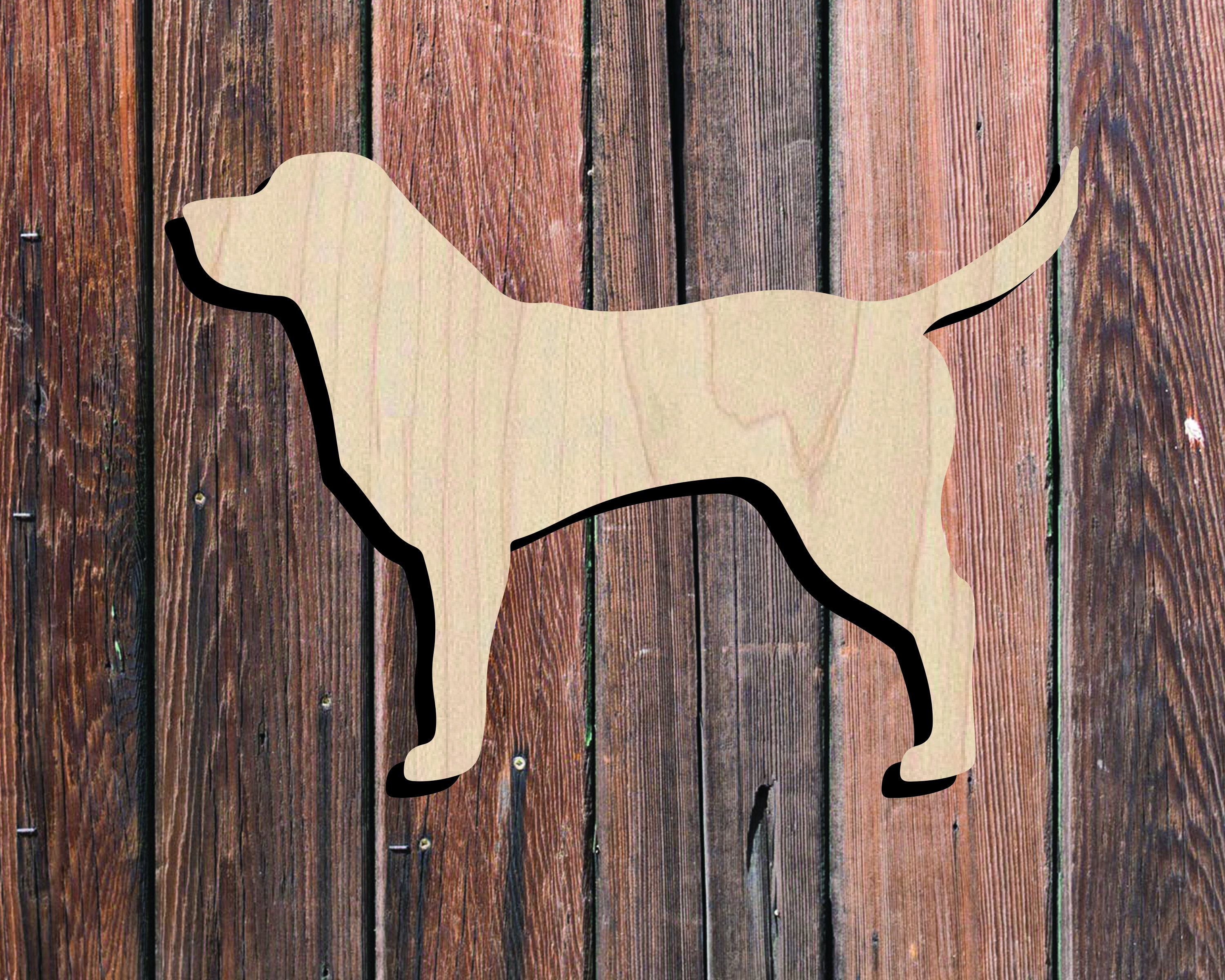 Labrador Retriever Cutout Lab Dog Wood Cutouts Wood Crafts | Etsy