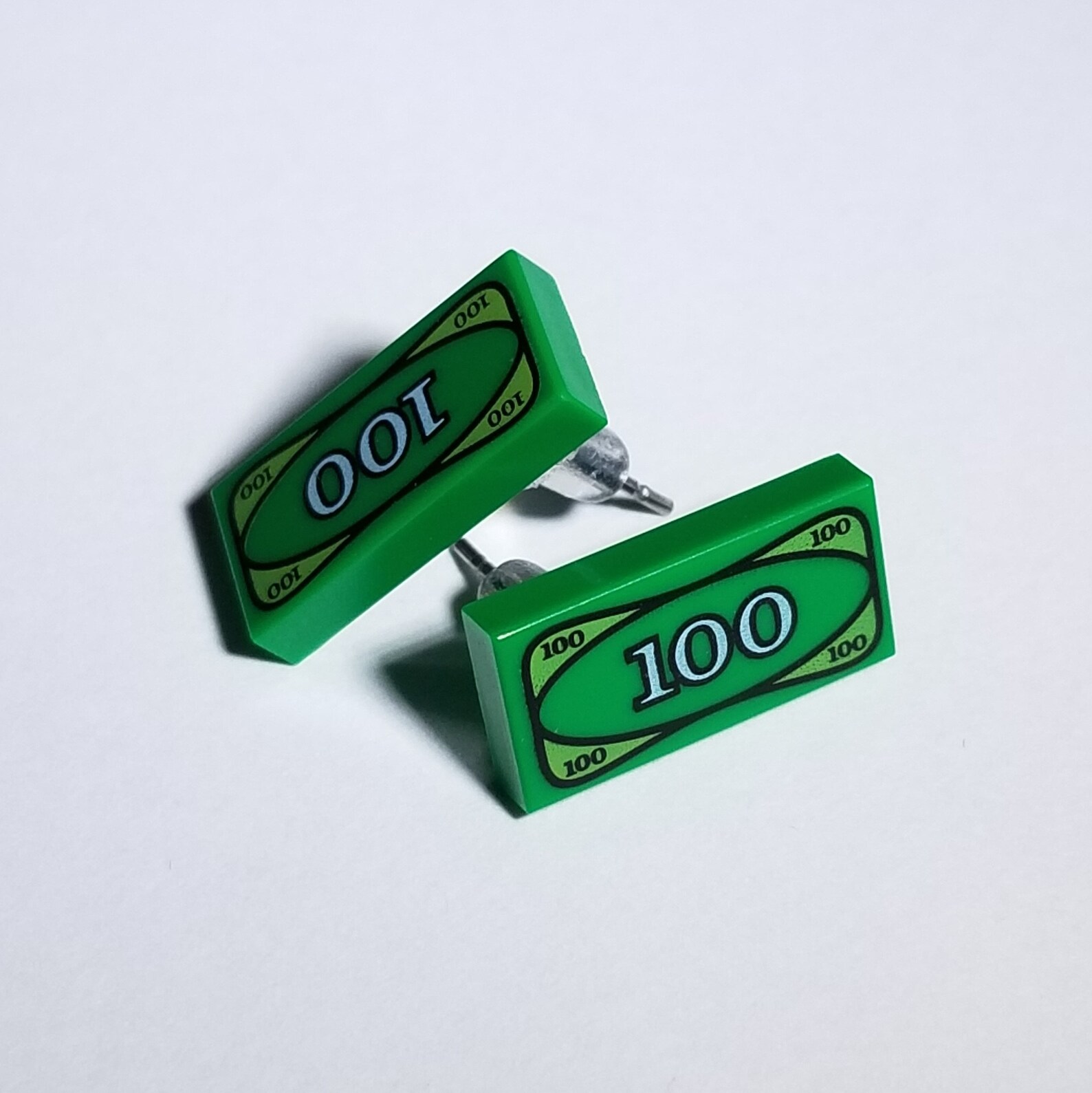 Money Earrings - 100 Dollar Bill - Etsy