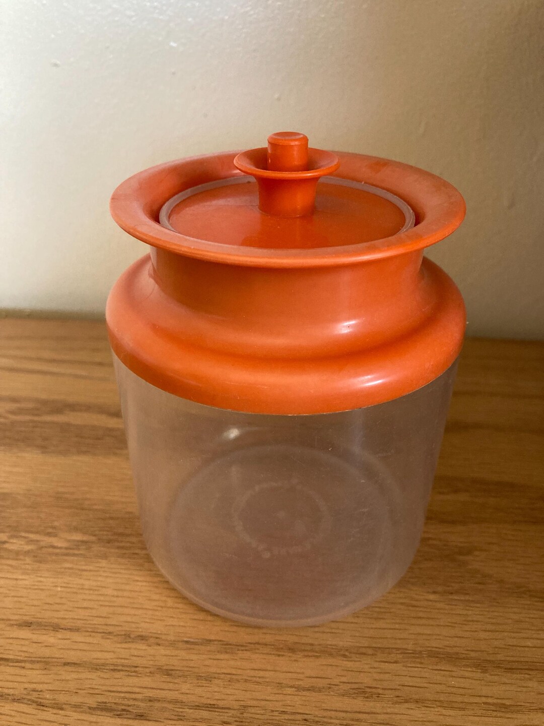 Vintage Tupperware Container With Orange Lid, 1477, 20 - Etsy