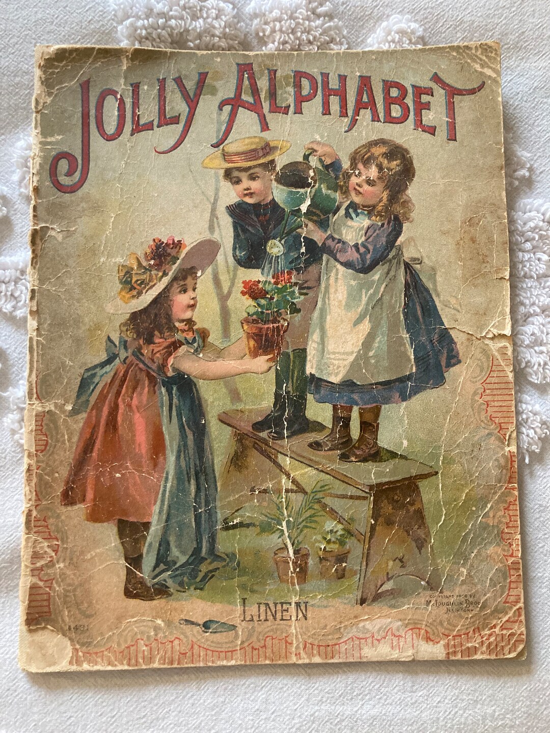 Jolly Alphabet Antique Book, 1906 - Etsy