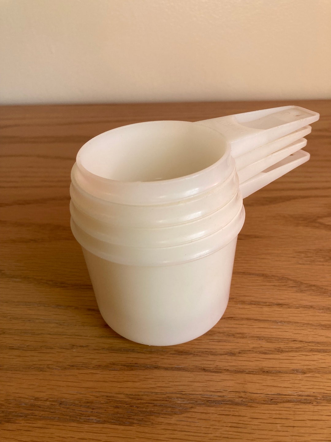 Set of Tupperware Measuring Cups - Etsy