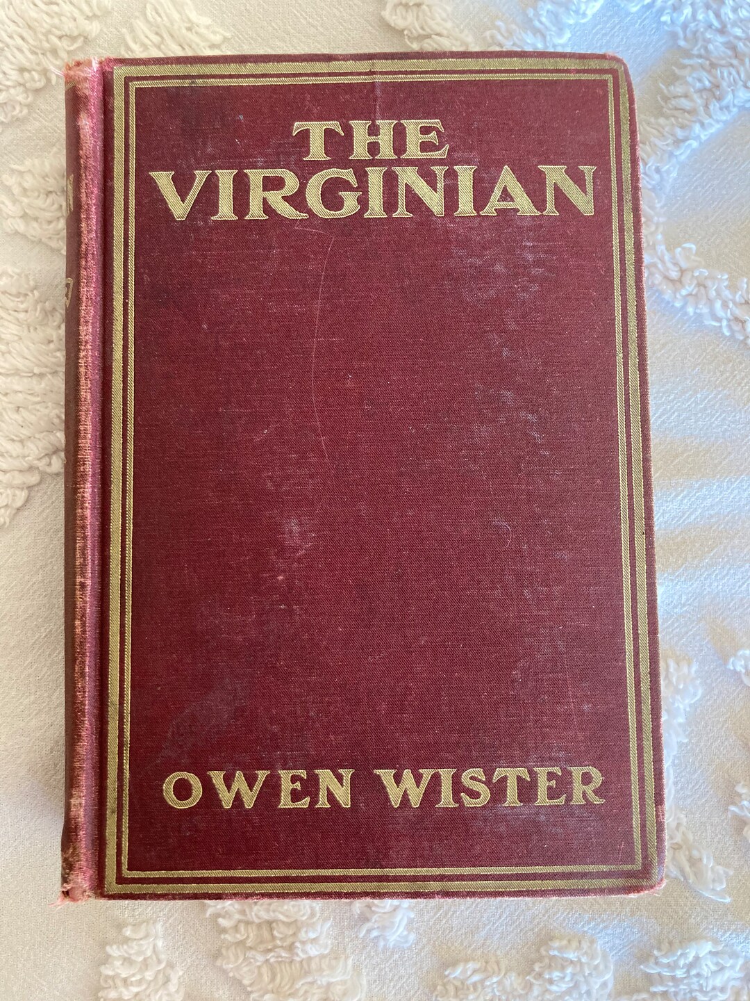The Virginian by Owen Wister Vintage Hardcover - Etsy