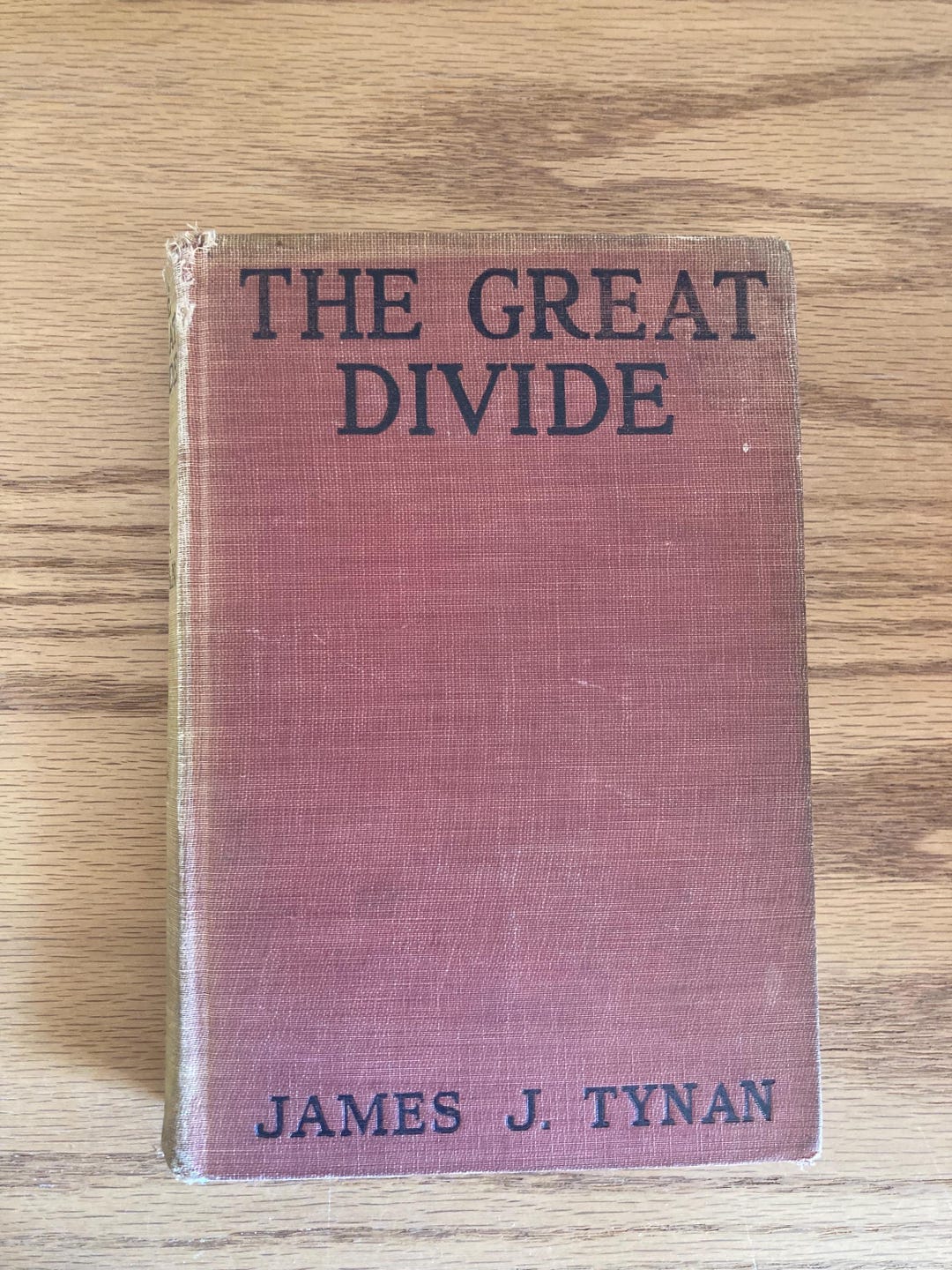 The Great Divide by James J. Tynan, 1925 Vintage Hardcover - Etsy