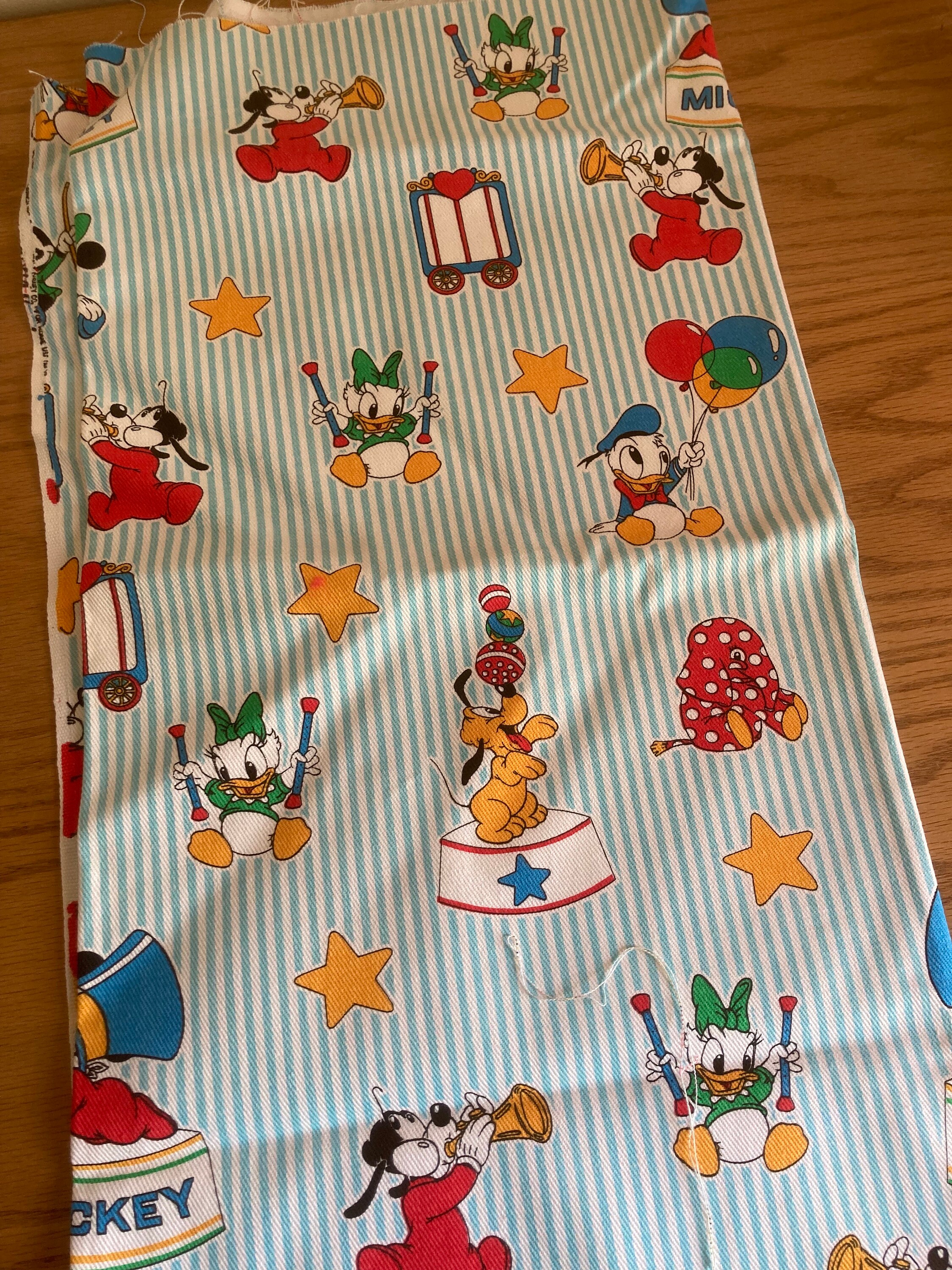 Classic Disney Characters Fabric - Etsy