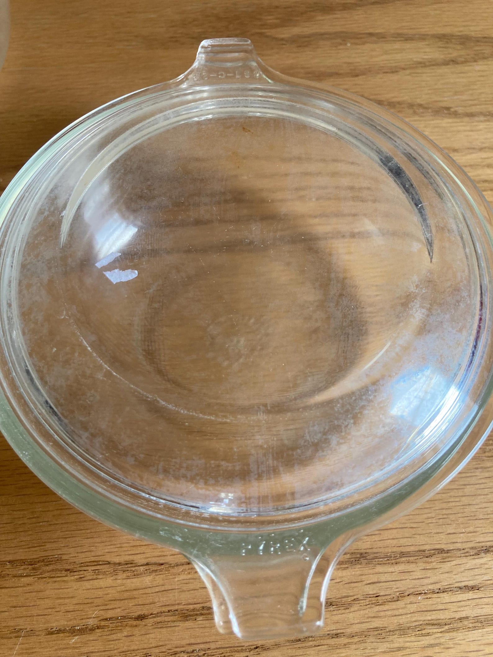 Vintage Clear Glass Pyrex Casserole Dish, 20 Ounce - Etsy