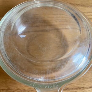 Vintage Clear Glass Pyrex Casserole Dish, 20 Ounce - Etsy