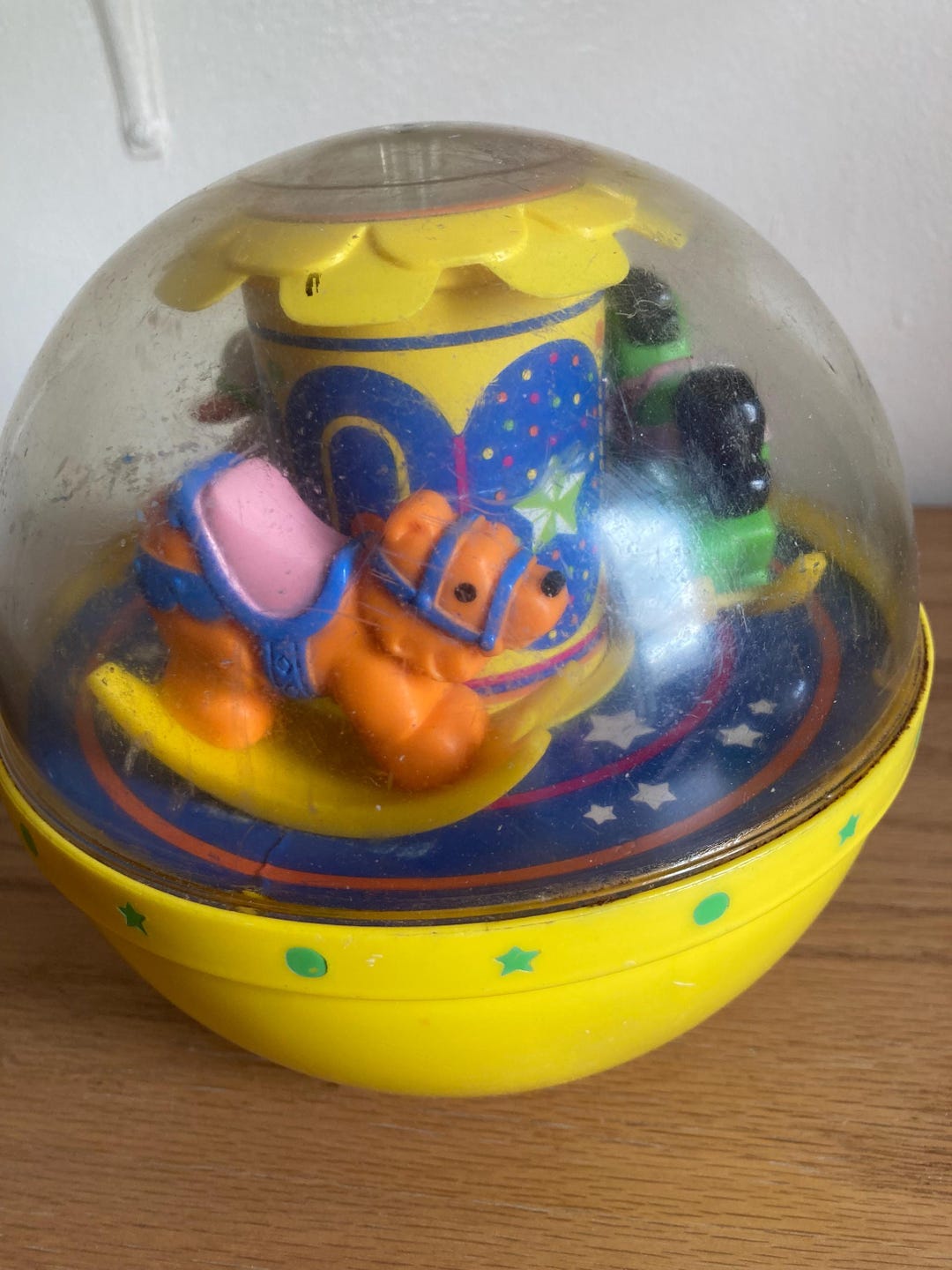 Fisher-price Weighted Ball Roly-poly, Merry-go-round Baby Toy - Etsy