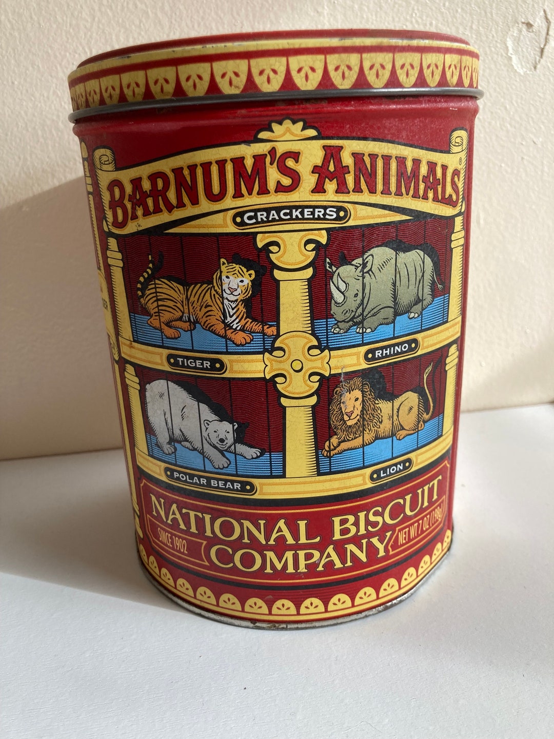 Vintage Nabisco Animal Crackers Tin - Etsy