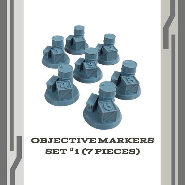40k Objective Markers - Etsy