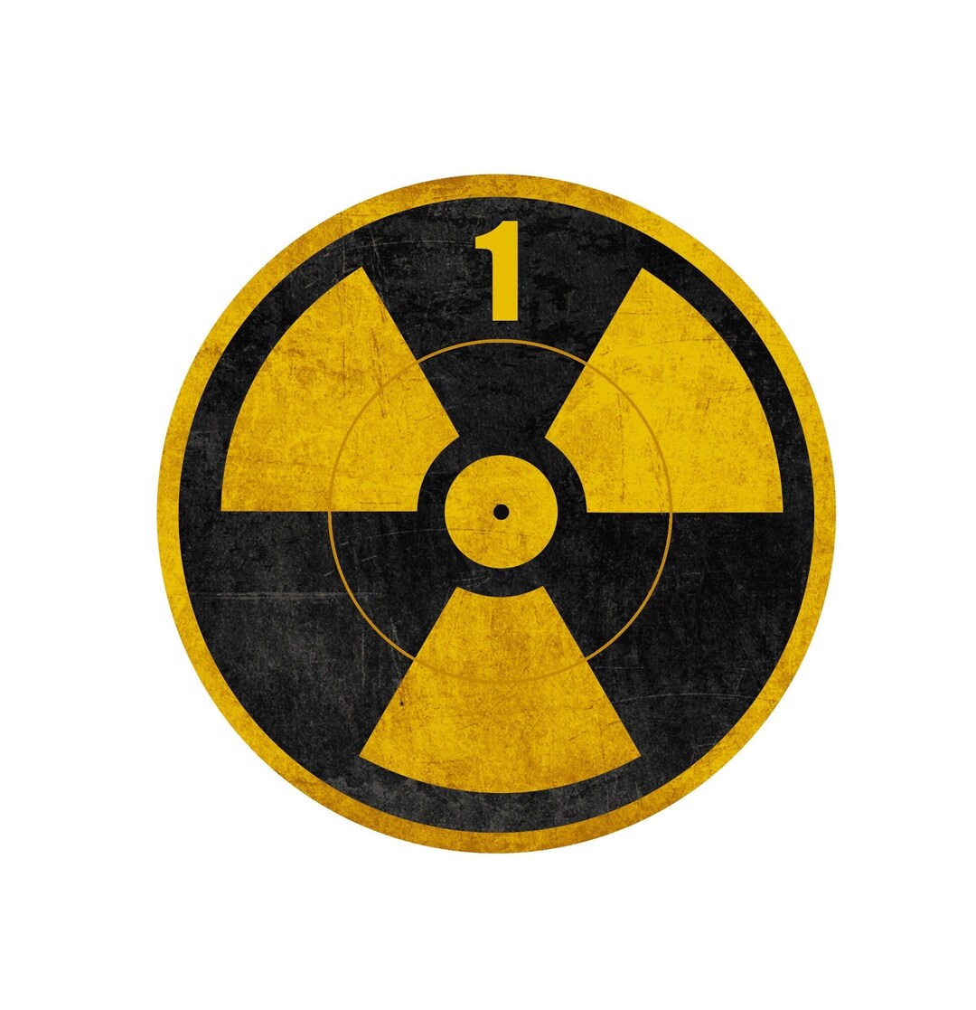 Neoprene Objective Markers 4 Radioactive Symbol Hazard Zone Team Gaming ...