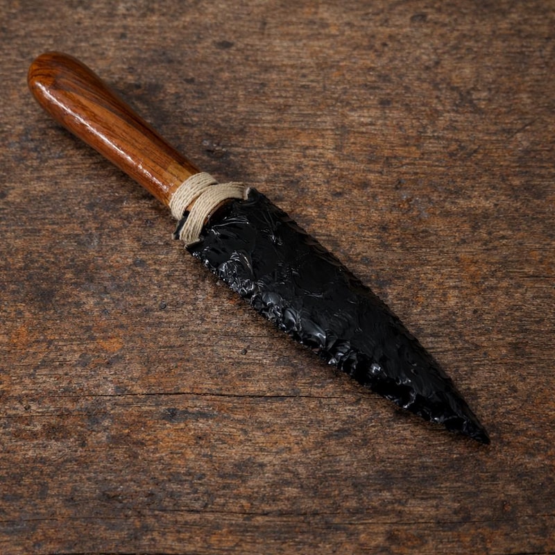 Obsidian Dagger - Etsy