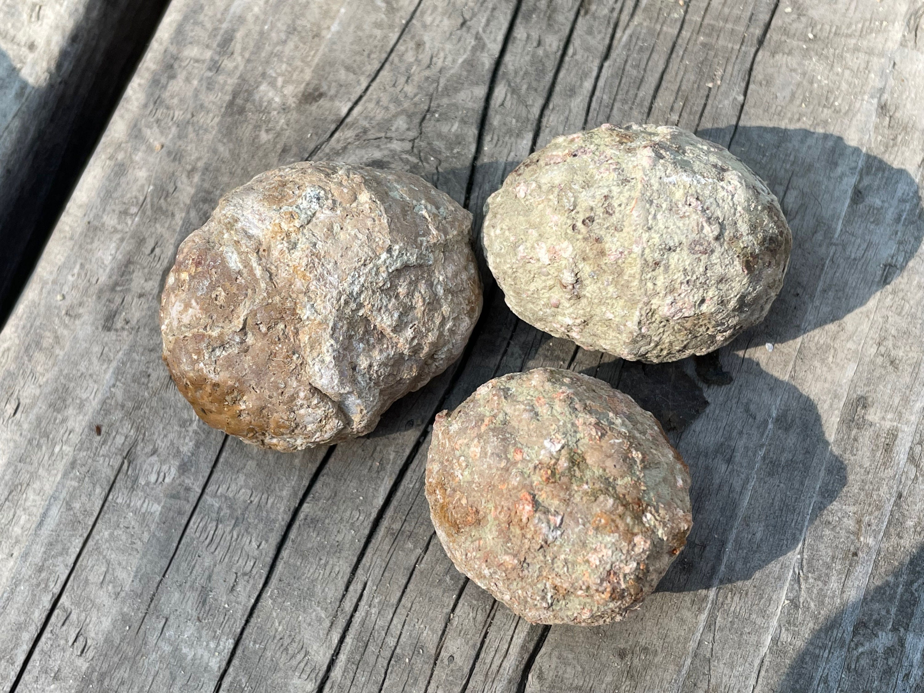 Outside Of Geode Rock