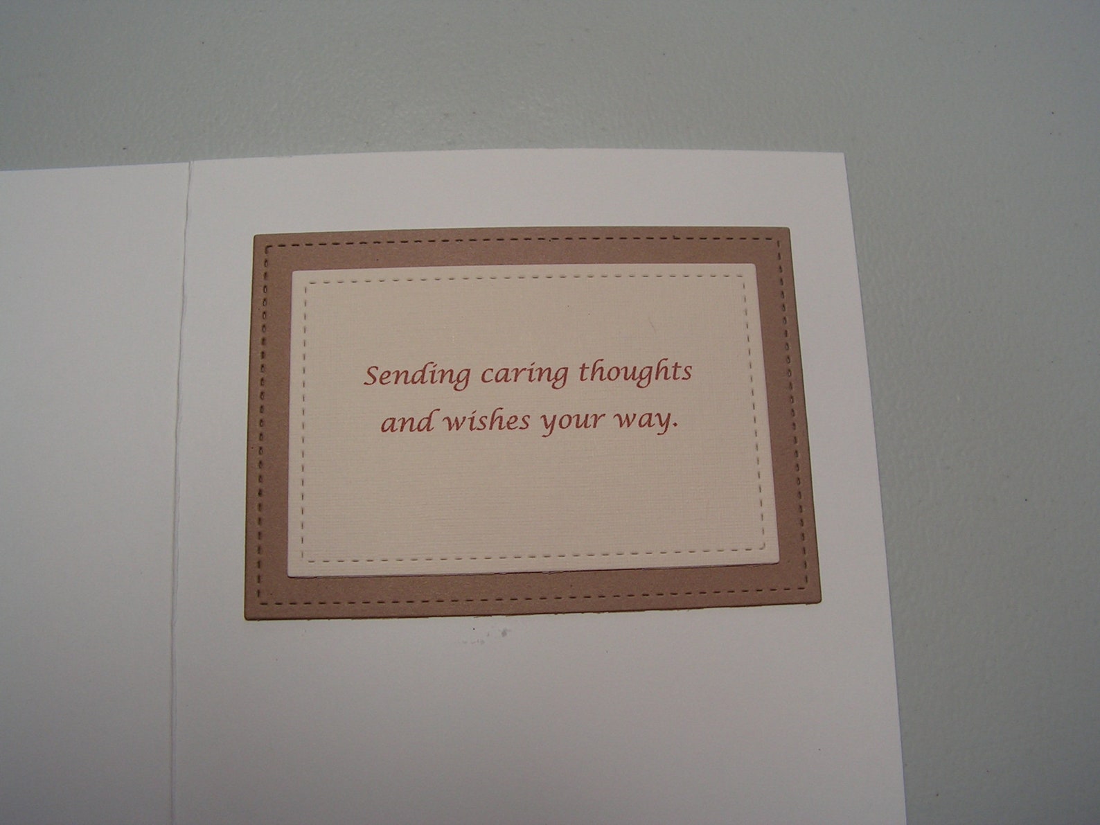 Thinking of You Card, Sympathy Card, Wildflower Card, Handmade Greeting ...