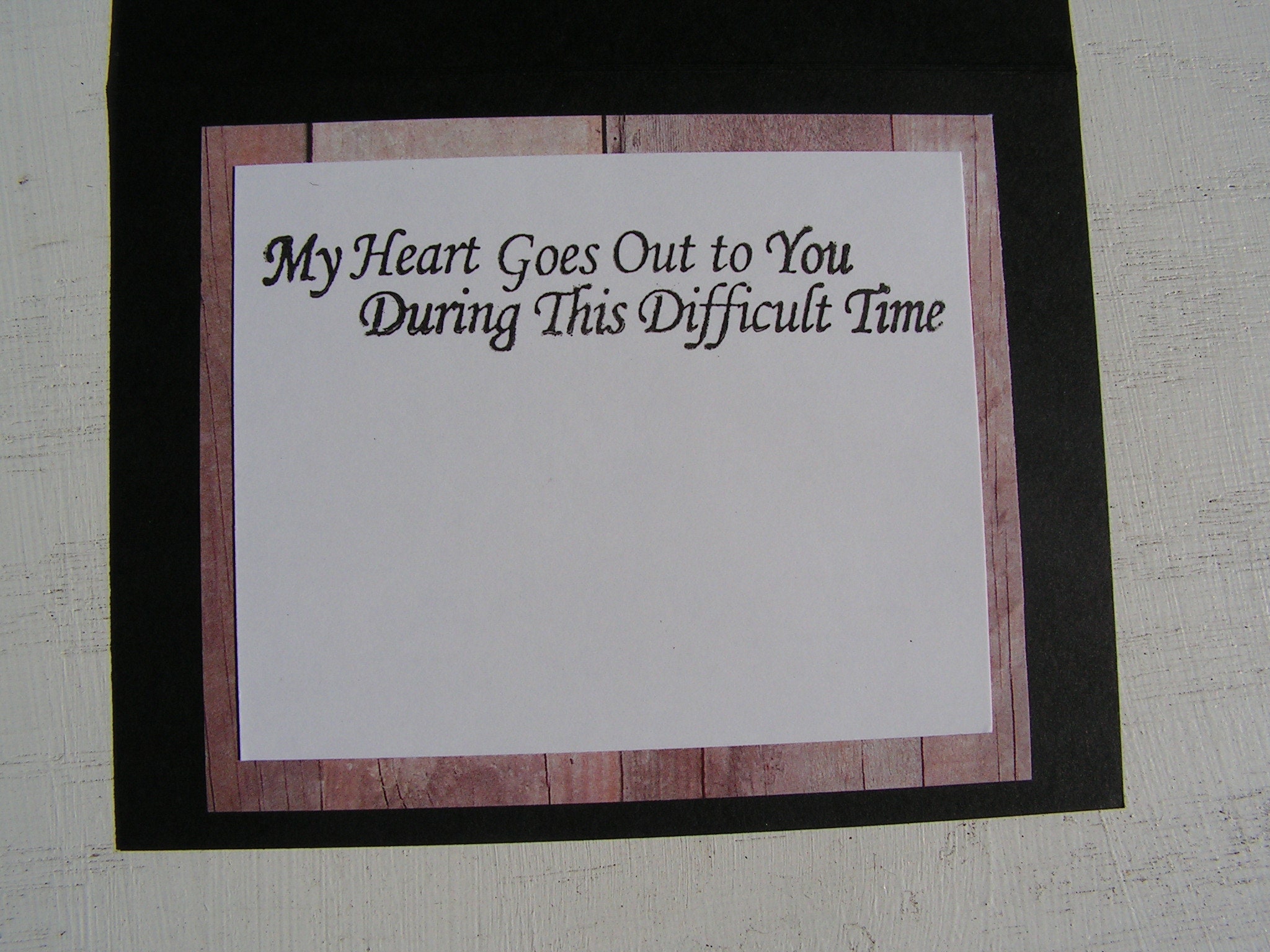Sympathy Card Grief Card Mourning Card Masculine Sympathy - Etsy