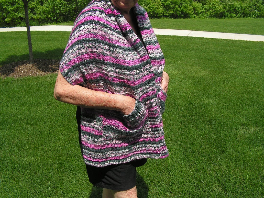 Prayer Shawl Lap Blanket Blanket Lap Warmer Shawl Knit - Etsy