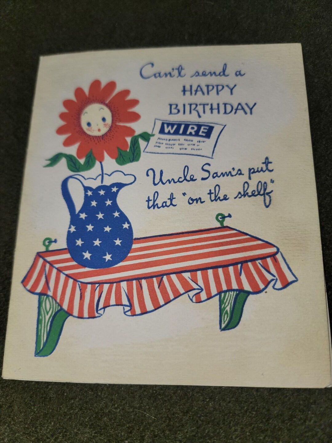 WWII Era Birthday Card 4 - Etsy