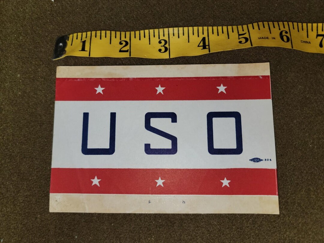 WWII USO Decal - Etsy