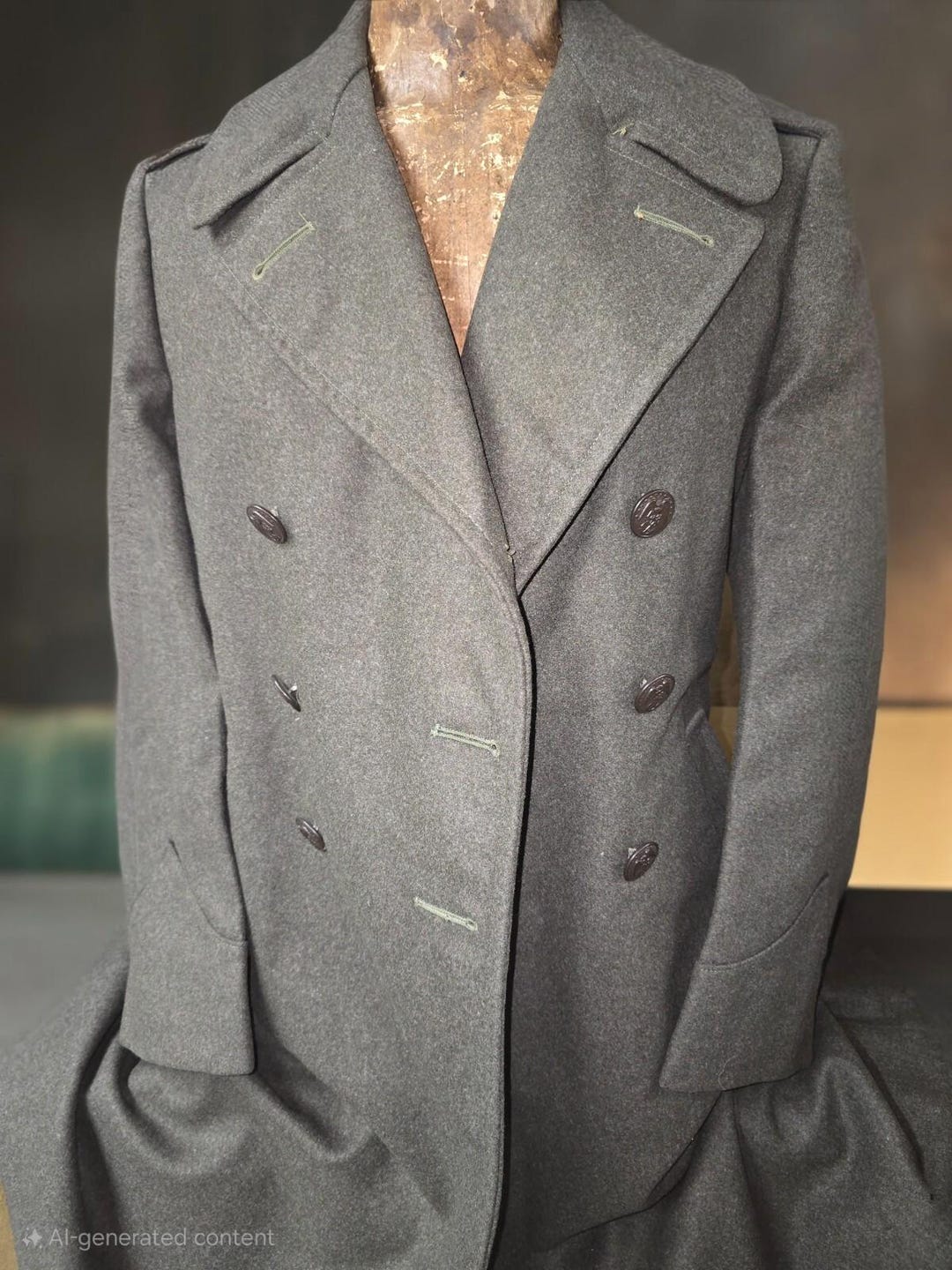 Wwii Usmc Wool Overcoat Size 2-S Dated 1944-1945 Named - Etsy