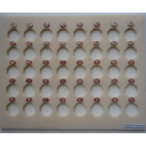 Bead Separator for 40 Different Color Beads, Keeps Beads Organized and ...