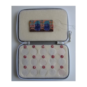 Beading on the Go Portable Travel Bead Mat Separator Lettered A-O ...