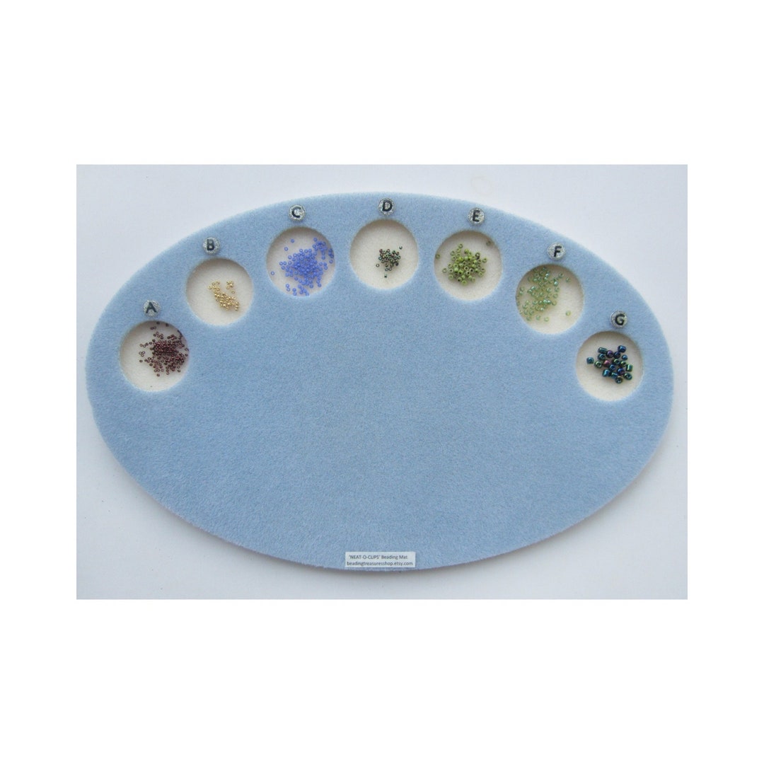 Bead Separator Mat Lettered A-G for 7-color Beads Sorting Tray ...