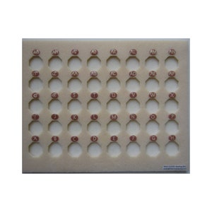 Bead Separator for 40 Different Color Beads, Keeps Beads Organized and ...