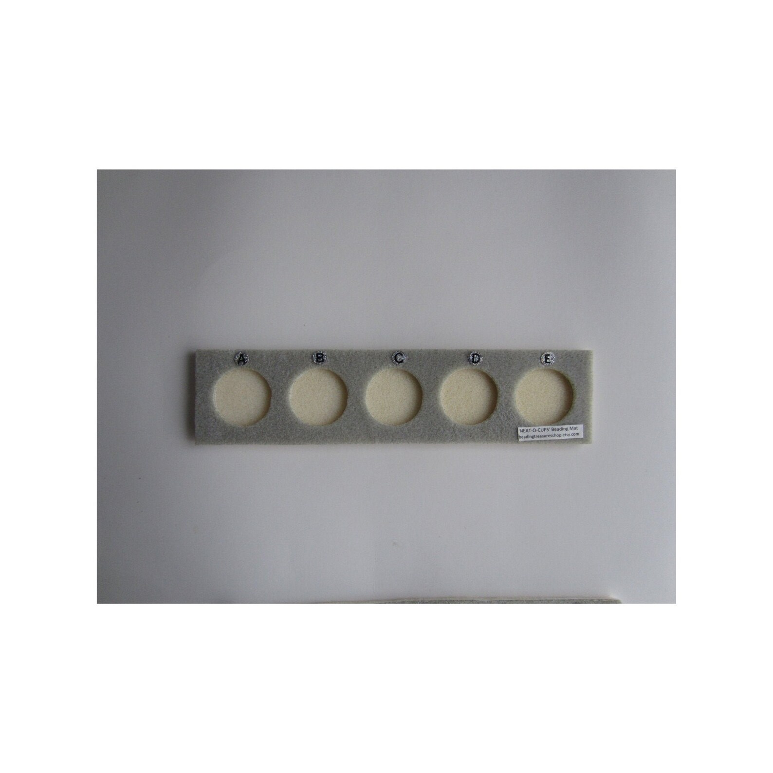 NEAT-O-CUPS Beading Mat Strip For 5 Colors of Beads | Etsy