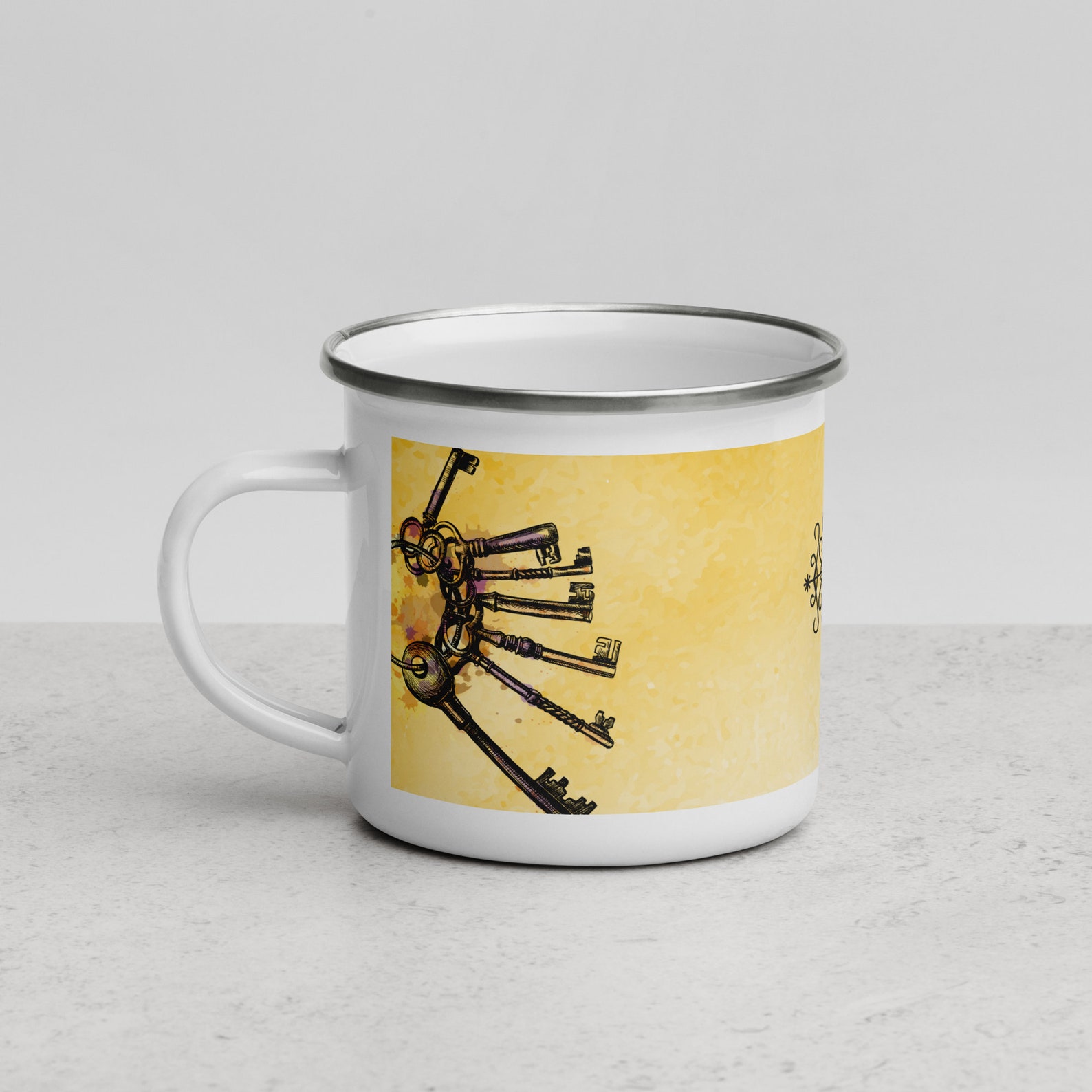 LEGBA Mèt Kafou vodou haïtien vèvè Mug émaillé Taille - Etsy France