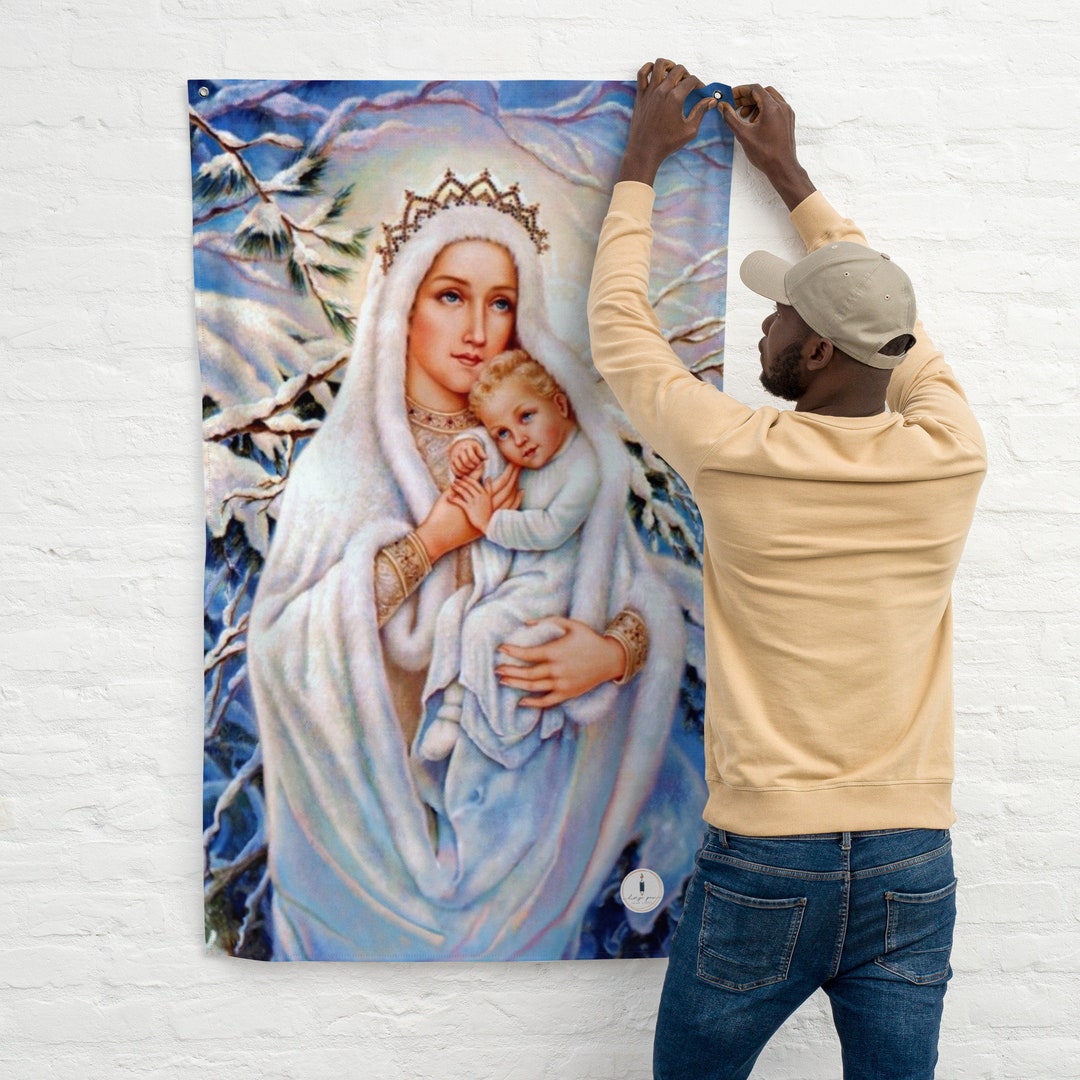 Our Lady of Snow | Virgen De Las Nieves | Madonna Della Neve - Etsy