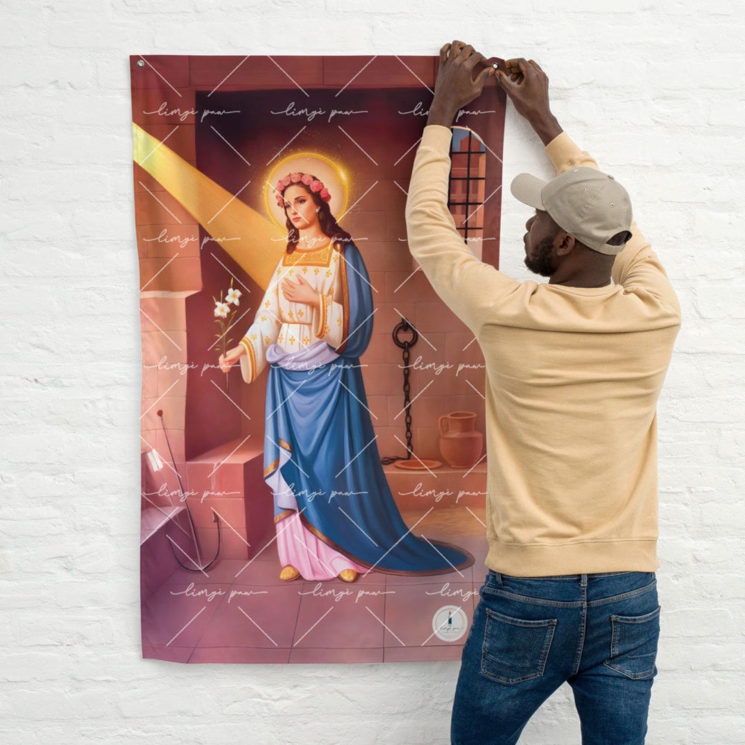 FILOMIZ Pyè Flag | Filomèz | Santa Filomena | Santa Philomena | Sainte ...