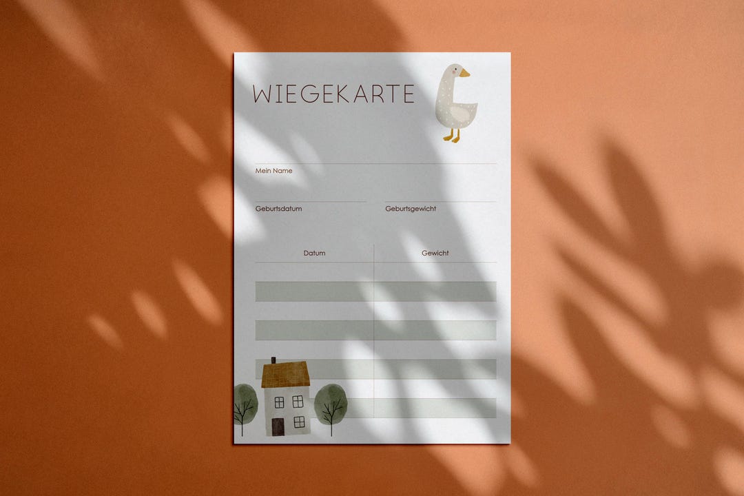 WEIGHING CARD IN FARM DESIGN: A Special Memory for Midwives and Proud ...