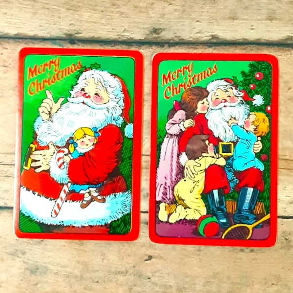 Santa Playing Cards - Etsy