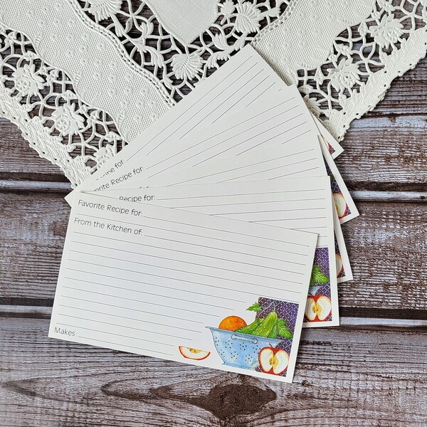 Vintage Recipe Card - Etsy