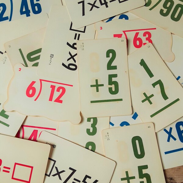Vintage Flashcards - Etsy