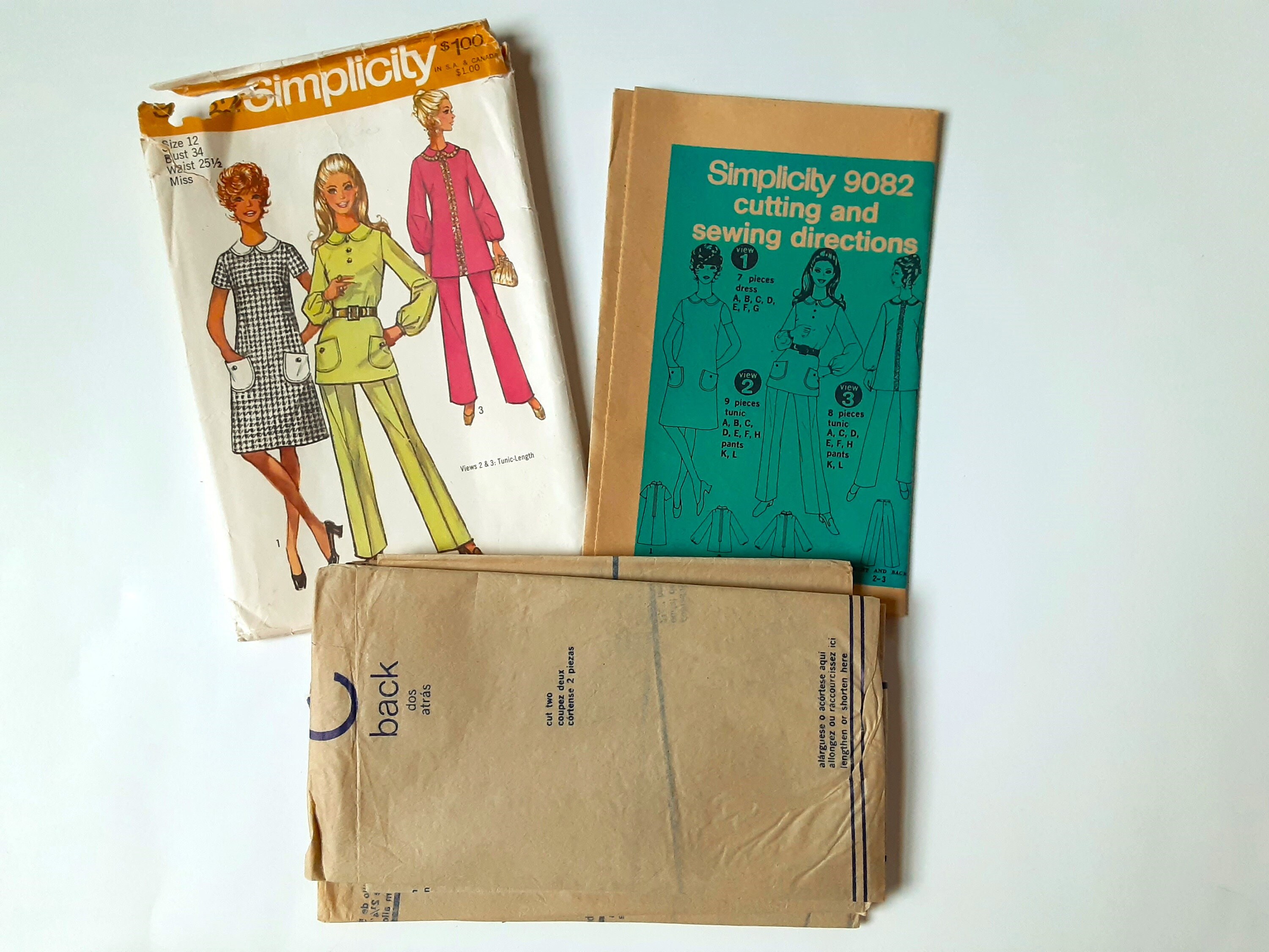 Vintage Sewing Pattern for Women Simplicity 9082 Junk - Etsy